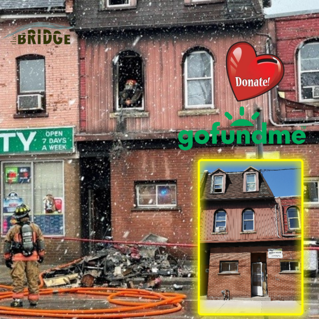 Fire At Bridge House - The Bridge